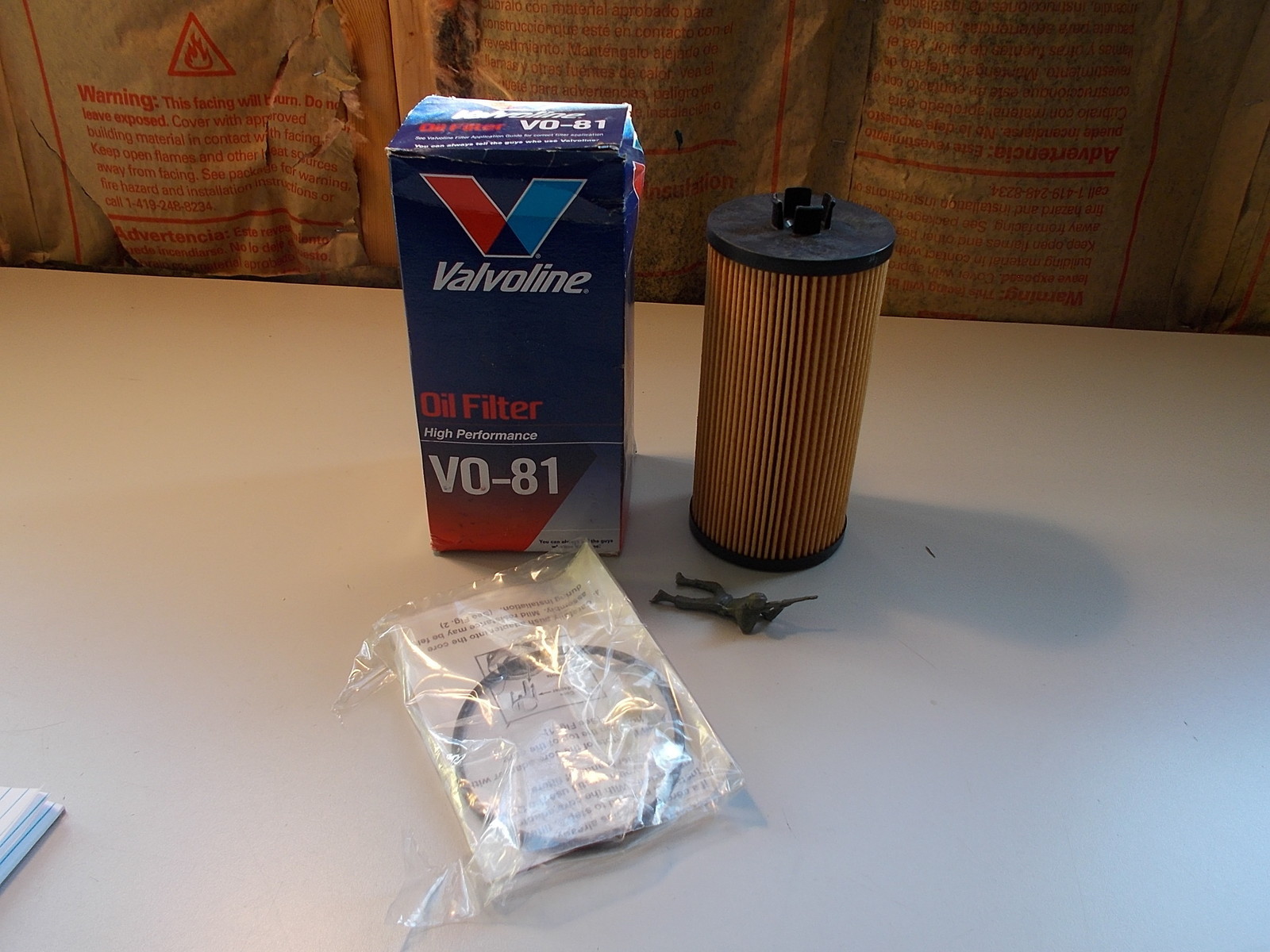 VALVOLINE VO-81 - Cross reference oil filters