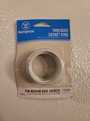 Westinghouse Aluminum Medium Base Threaded Socket Ring 1 pk 70001 B02 ...