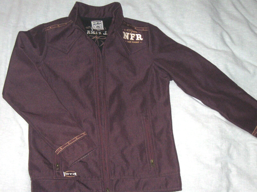 Authentic NFR 60th 2018 RODEO Las Vegas Arena Jacket PRCA Small WOMEN'S ...