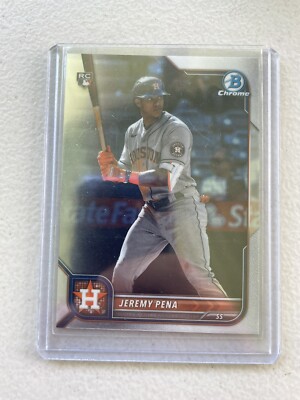 2022 Jeremy Pena Bowman Chrome Rookie RC #35 Rookie Card | eBay