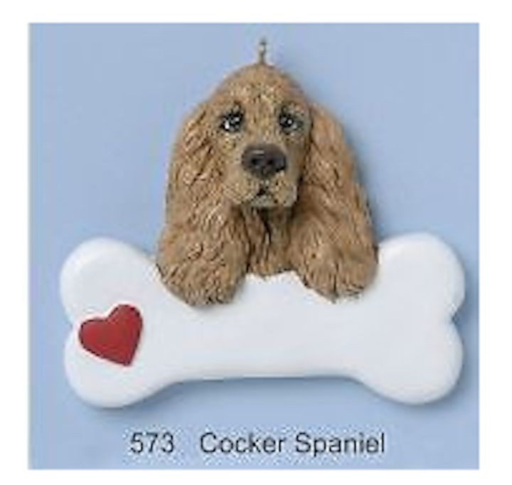 Dog - Cocker Spaniel Ornament Can be Personalized | eBay