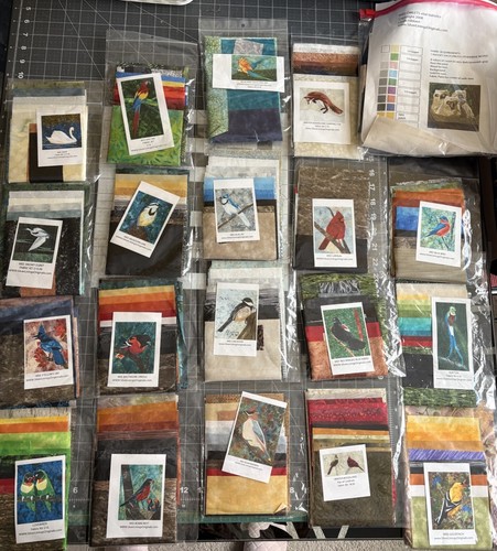 Silver Linings Originals Birds Paper Piece Fabric Kits 20 Kits | eBay