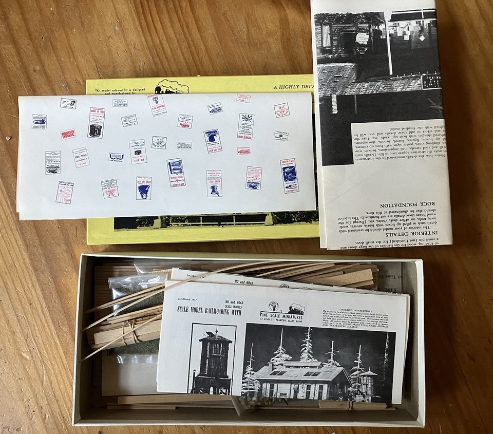 Fine Scale Minitures Weary Will’s Truck Terminal. HO Scale. MINT | eBay