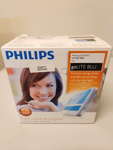 Philips goLITE BLU Energy Light Plus Blue Therapy LED Lamp HF3331 ...