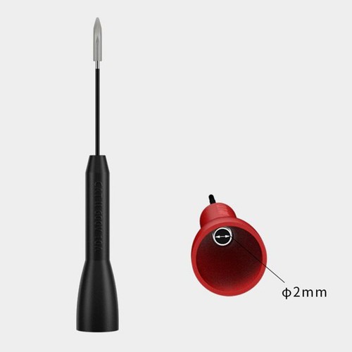 Useful Test Probes Multimeter For Measuring Device Pin Red And Black ...