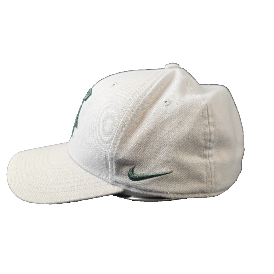 Nike Michigan State Spartans Dri-Fit Hat L XL Grey Ball Cap NCAA ...