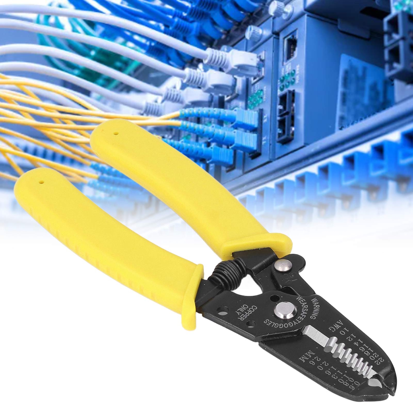 Cable Stripping Pliers Ergonomic Non Rust Wire Stripper Repair Accurate ...