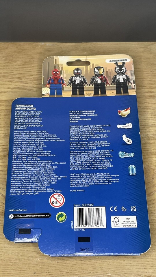 LEGO 40454 Marvel Spider-Man vs Venom Iron Venom. NEW/SEALED/IN HANDS ...