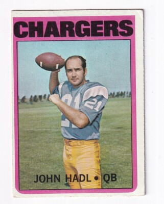 John Hadl 1972 Topps Football Card #15 | eBay