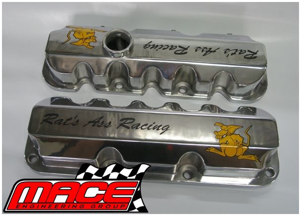 Polished Rocker Covers With Gaskets for Holden One Tonner VY ecoTEC L36 ...