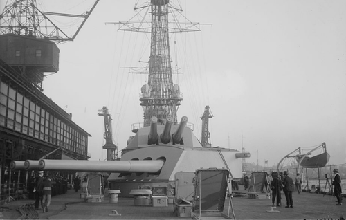 WW2 WWII Photo USS Arizona Main Guns BB-39 in 1931 US Navy World War ...