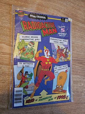 Radioactive Man #1 Colossal 80 pages, Simpsons | eBay