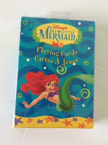 vintage 1998 DISNEY THE LITTLE MERMAID playing cards ARIEL & friends | eBay