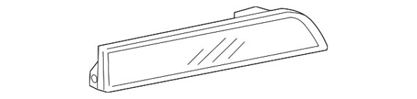 265655C000 Nissan Reflex reflector assy-lh 265655C000, New Genuine OEM ...