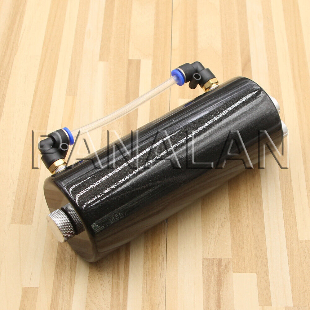 HQ Universal Aluminum Car Racing Oil Catch Tank Can Reservoir Turbo ...