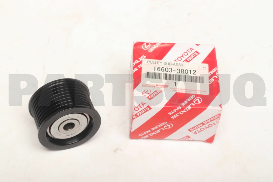 1660338012 Genuine Toyota PULLEY SUB-ASSY 16603-38012 | eBay