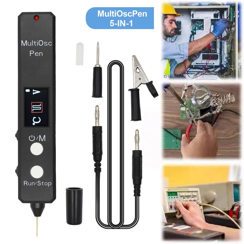 5in1 Mini Oscilloscope Pen MuItiOsc Pen Thermal Imager Portable ...