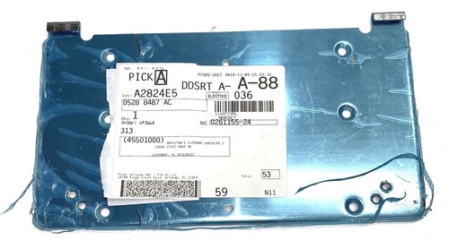 License Plate Bracket Mopar 5288487AC for sale online | eBay