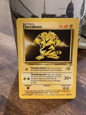 Pokémon TCG Electabuzz Base Set 2 24/130 Regular Unlimited Rare | eBay