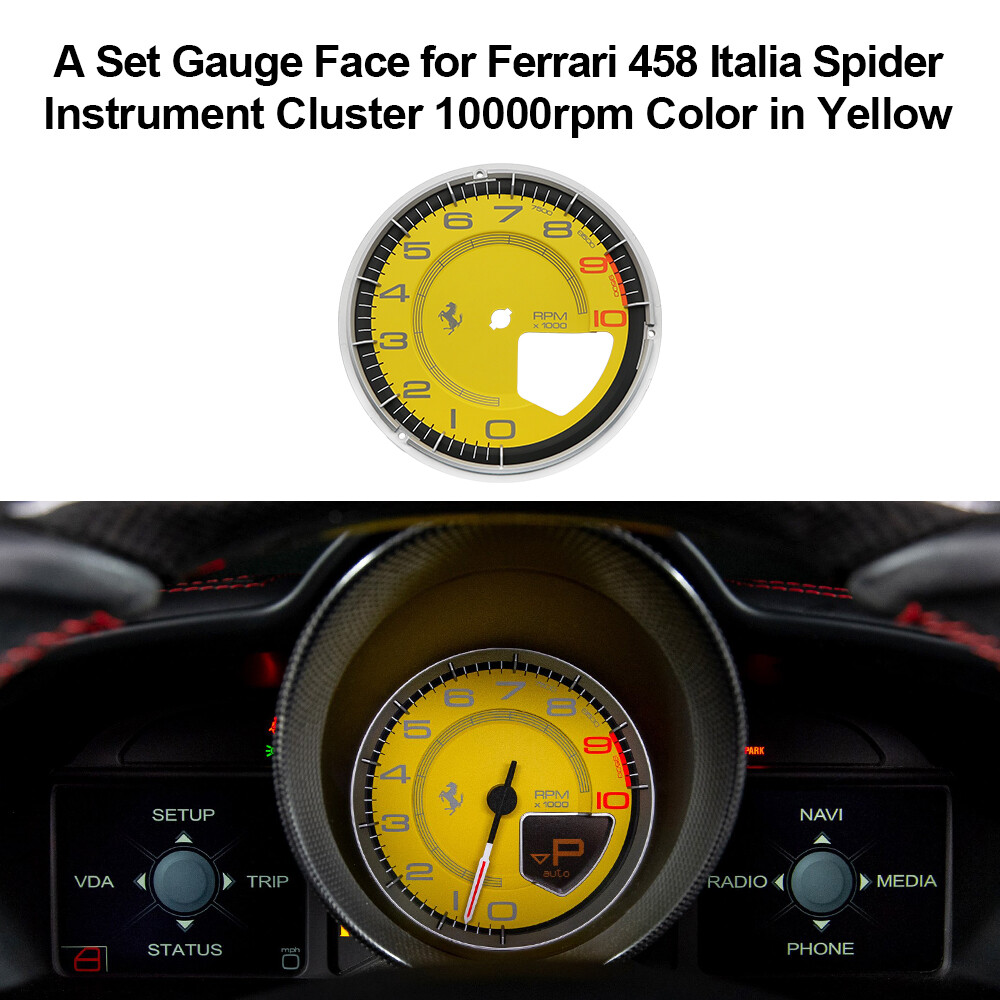 Ferrari 458 Italia Speedometer