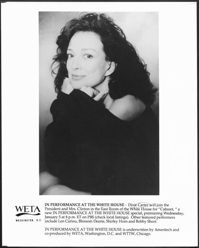 Dixie Carter of Designing Women Original 1990 PBS Promo Photo | eBay