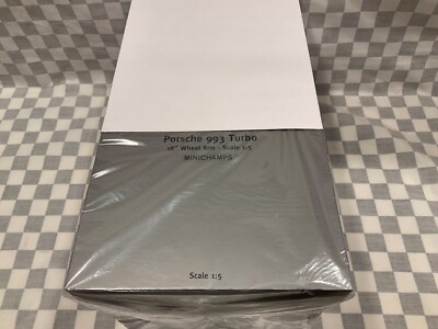 1/5 MINICHAMPS 500 601994 PORSCHE 993 TURBO 1995 18” WHEEL RIM BLACK ...