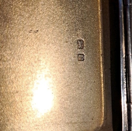 Antique Hallmark Birmingham Silver Engraved Cigar Cigarette Case 1930 ...
