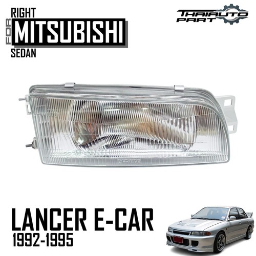RH Head Lamp W/O Bulb For Mitsubishi Mirage CB2A C62A Sedan 1992-1995 ...