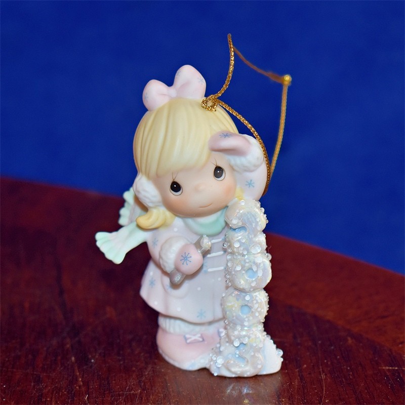 Precious Moments DATED ORNAMENT 2003 ICY GOOD TIMES AHEAD 112840 Ice ...