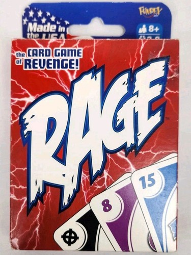 RAGE The Card Game Of Revenge 2006 By Fundex Made In USA New | eBay