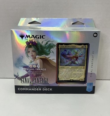 MTG - Final Fantasy VI Revival Trance Collector's Edition Commander ...
