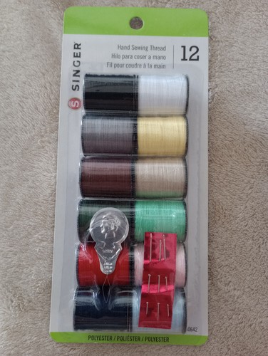 Singer Hand Sewing Hand Sewing Thread, Assorted Colors 60642, 12 Ct | eBay