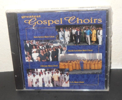 GREATEST GOSPEL CHOIRS (1996 MCA Records) New Factory Sealed CD 10 ...