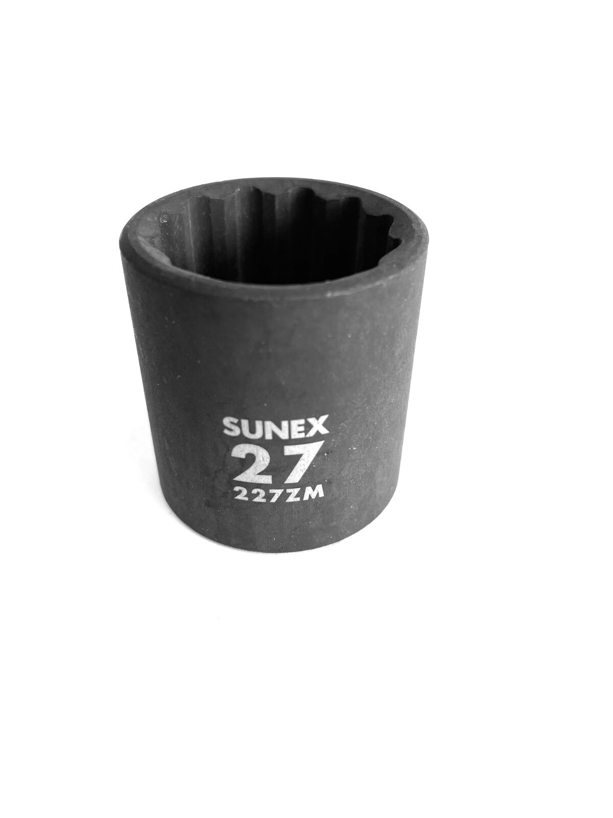 Sunex 227zm 27mm 1/2" Drive 12 Point Shallow Impact Socket Metric Tools ...