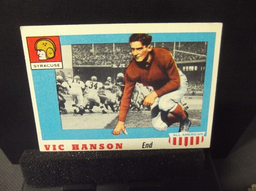 1955 TOPPS ALL AMERICAN FOOTBALL #57 VIC HANSON SP SHORTPRINT EX-MT | eBay
