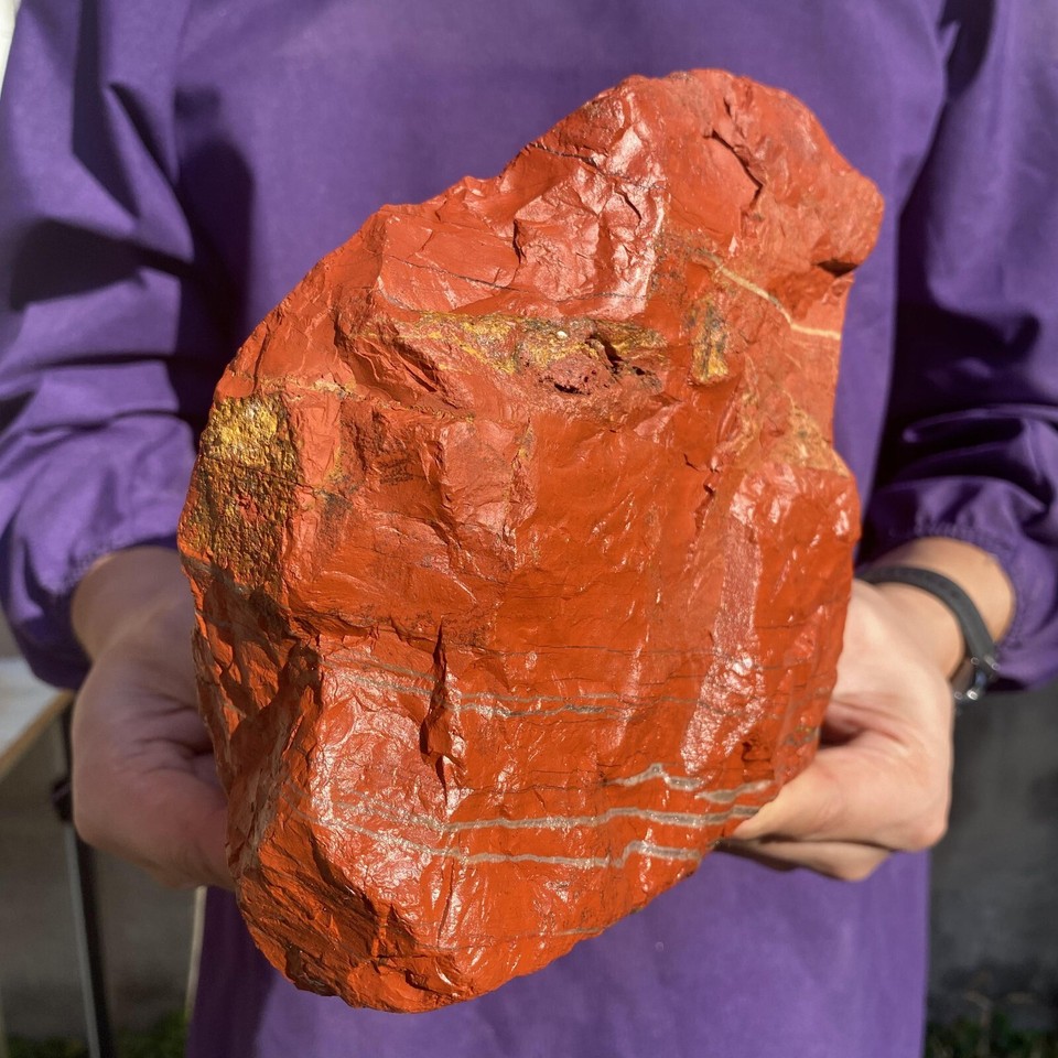 11.1LB 5070g Natural Large Red Jasper Rough Stone Specimen Crystal | eBay