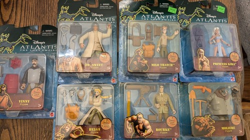 Vintage Disney's Atlantis (7) Action Figures Sealed New 2000 | eBay
