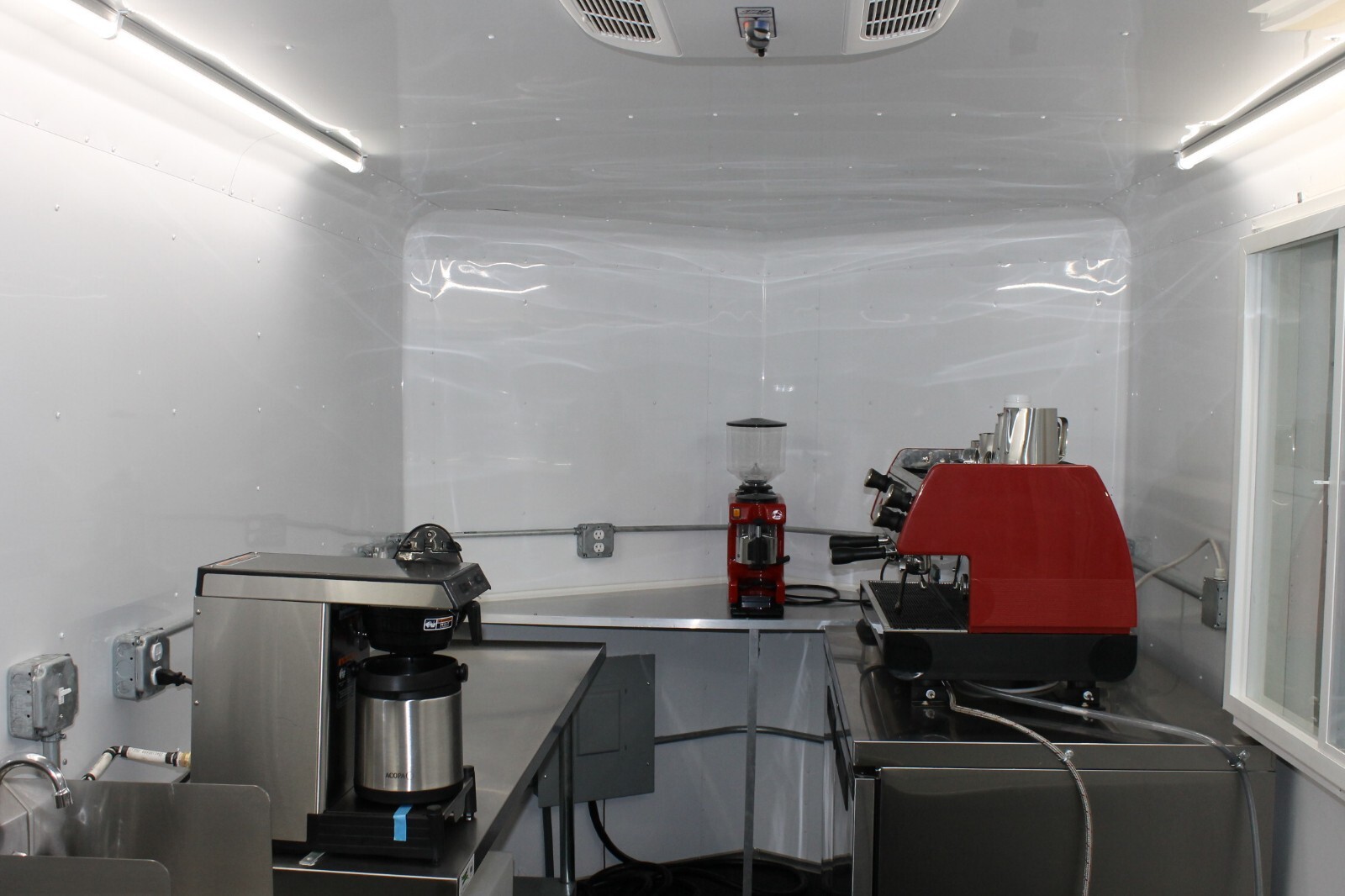 2022 Slightly Used Coffee Espresso Concession / Beverage Unit 7 x 14 | eBay