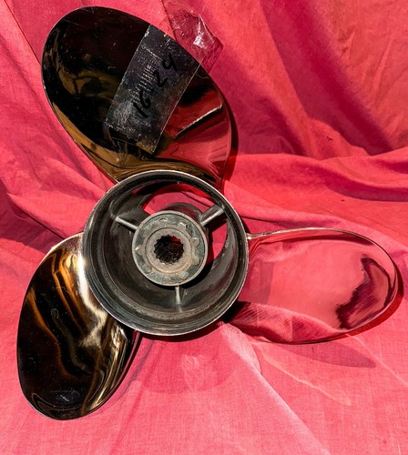 Turbo 1 14.25 x 16 Stainless Steel Propeller For Mercury 90-300HP (16 ...