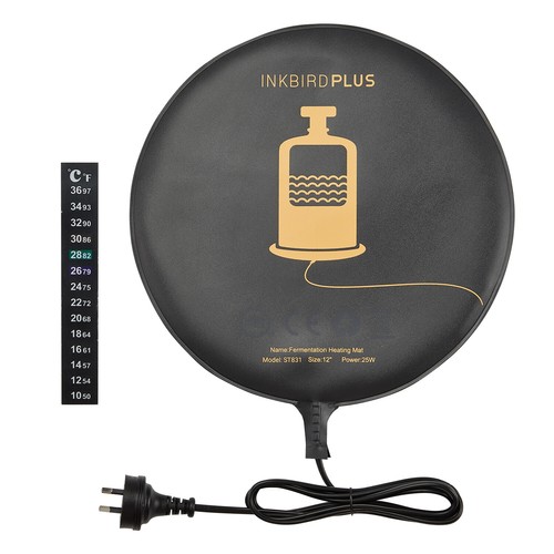 Brewing & Fermentation Heat Pad for Homebrew Beer & Wine Fermenting 12 ...