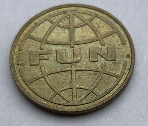 Vintage PLANET FUN ARCADE GAME TOKEN COIN Family Amusement c1990s | eBay