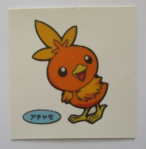 Torchic Pokemon Daiichi Pan Decochara Seal Part 64 Sticker 2005 Bread ...