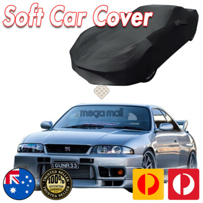 Classic Car Cover Ultra For Nissan Skyline GTR R33 R34 R35 NISMO Black ...