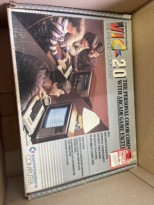 Commodore VIC 20 Computer In Box + Accessories Retro Arcade Computer ...