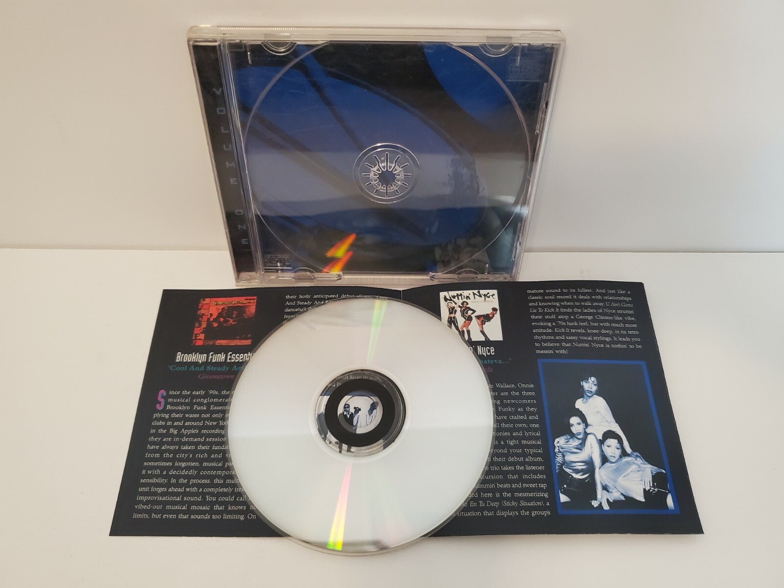 "Discovery R&B Sampler Vol. 1" CD (1995) feat: D&D Project, Nuttin Nyce ...