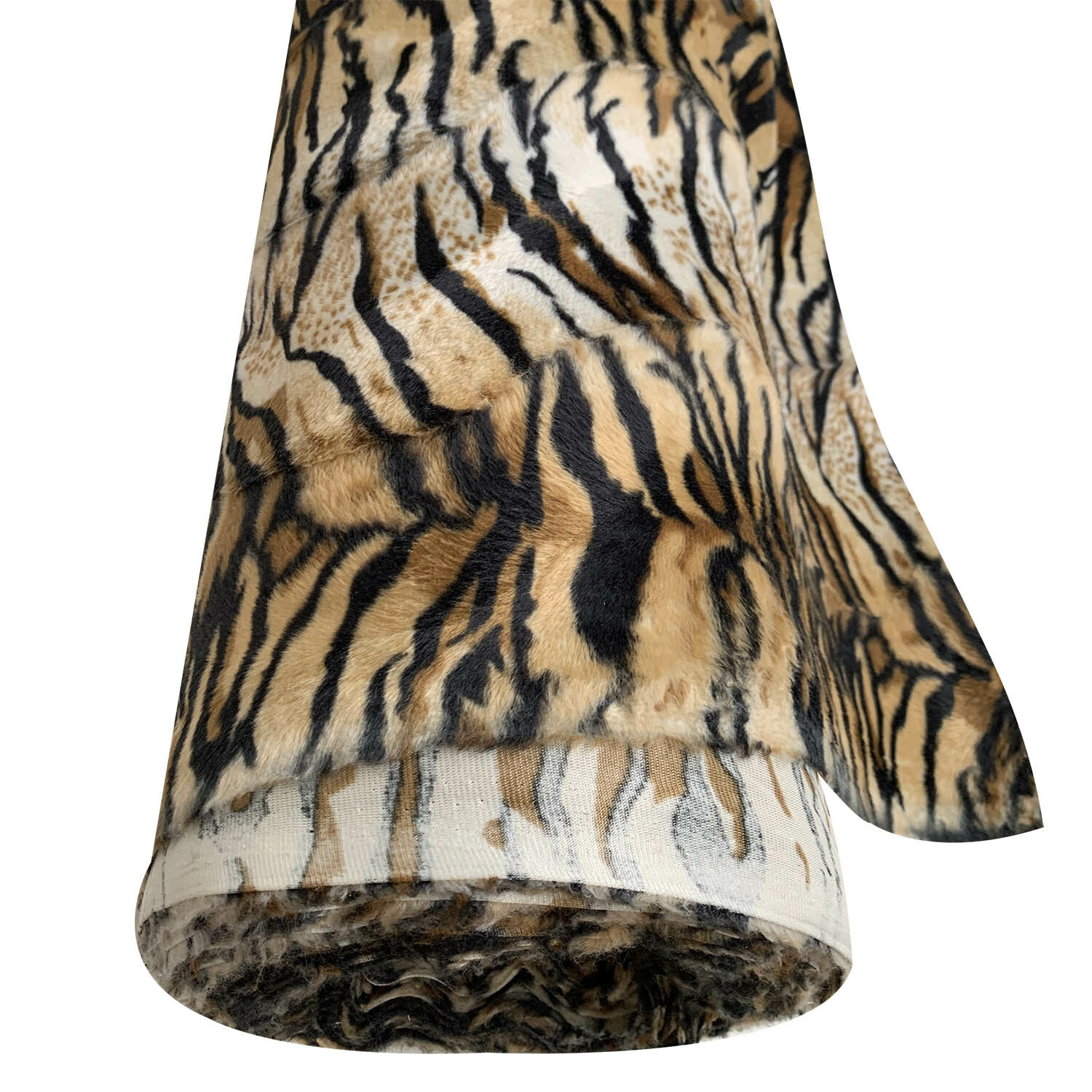 FAUX FUR FABRIC Animal Print Pony Skin Velboa Soft Dress Upholstery ...