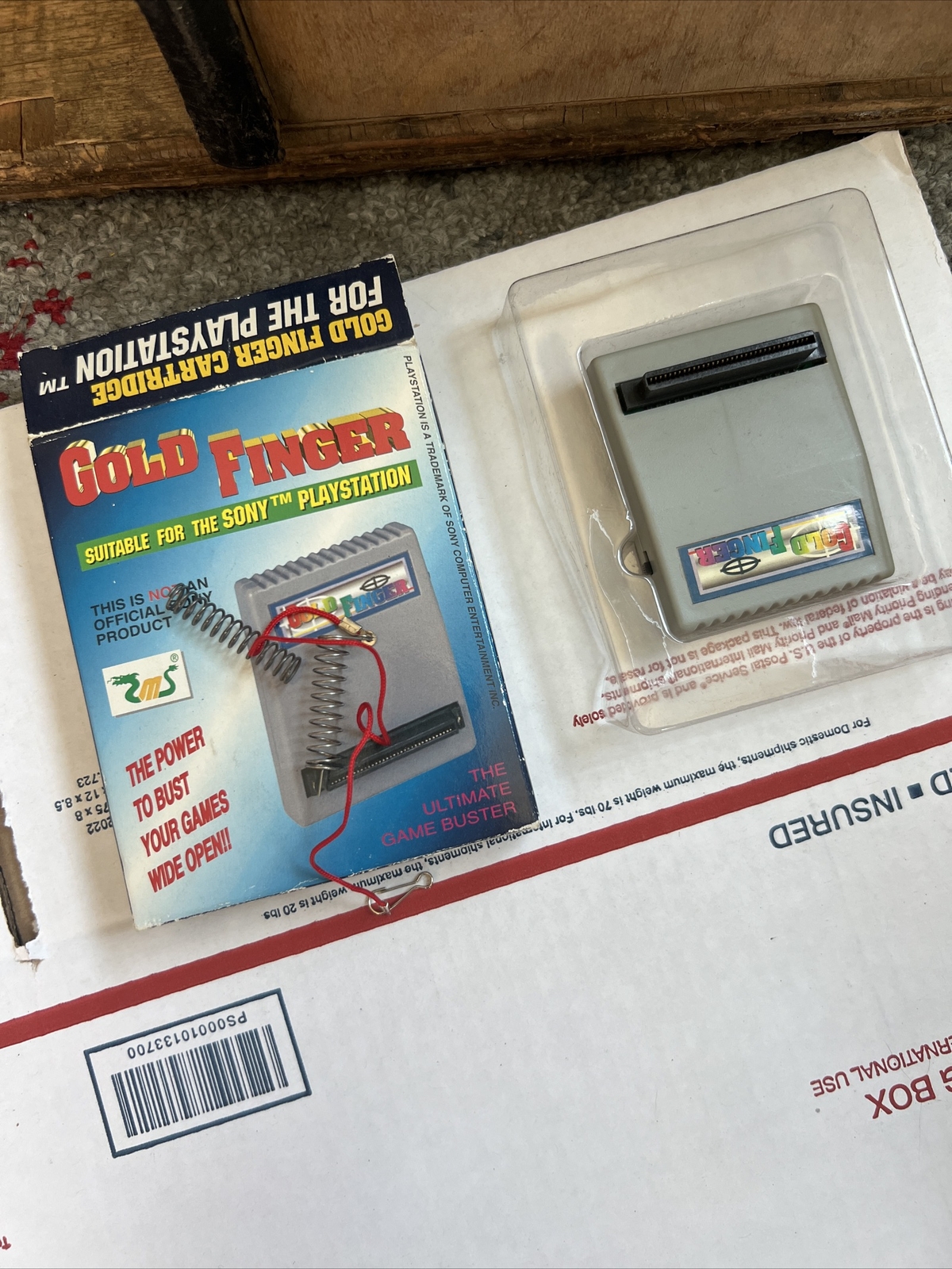 Gold Finger Cartridge for Sony Playstation One PSone PS1 | eBay