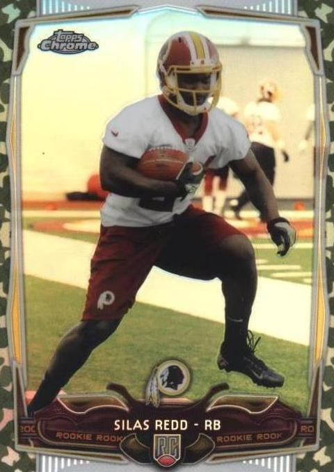 2014 Topps Chrome - Silas Redd #194 STS Camo Refractor /499 (RC) for ...