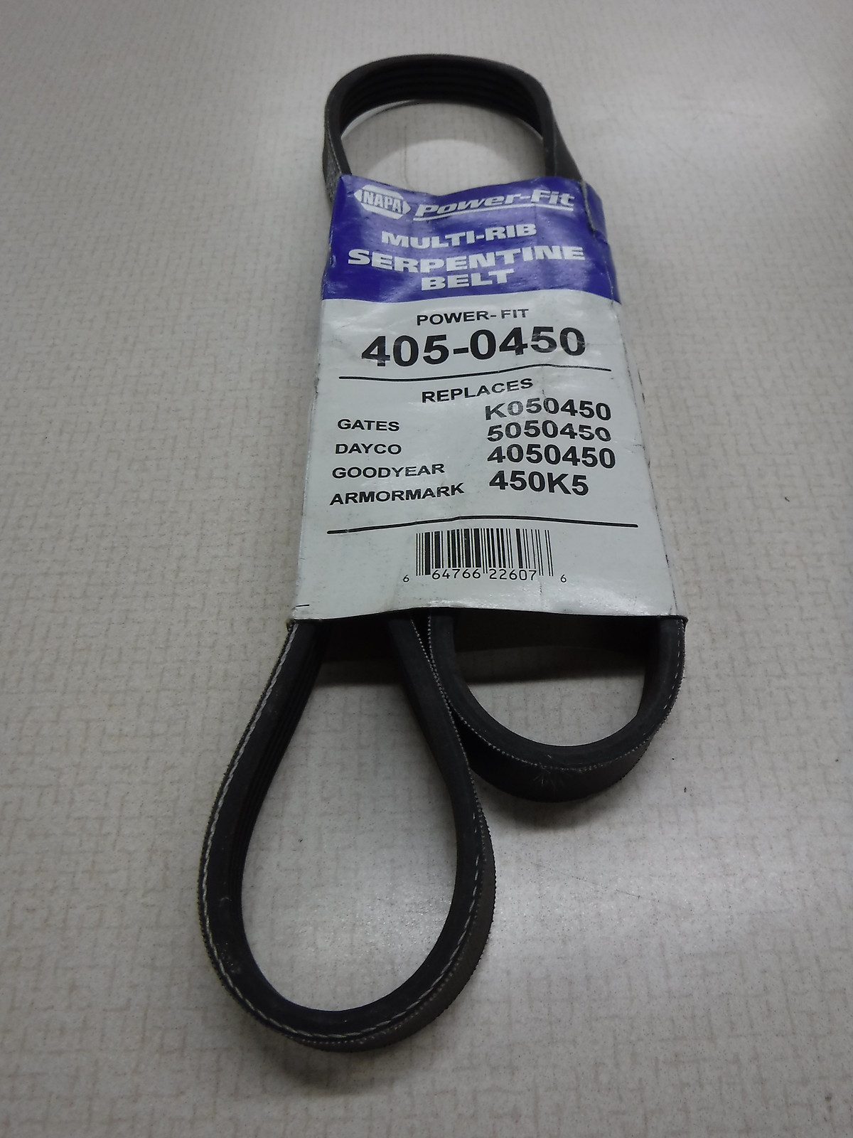 Napa Serpentine Belt 405-0450 450K-5 Auto Parts Car Truck Suv | eBay