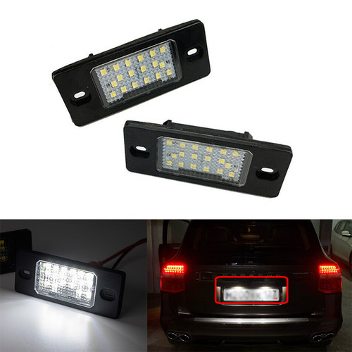 License Plate Light\ Lamp 2x For Porsche 955 957 Led Number Replacement ...